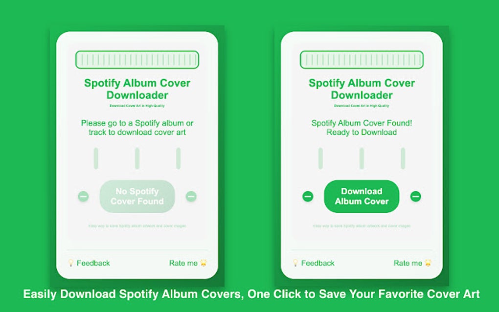 Spotify Album Cover Downloader para Google Chrome - Extensión Descargar