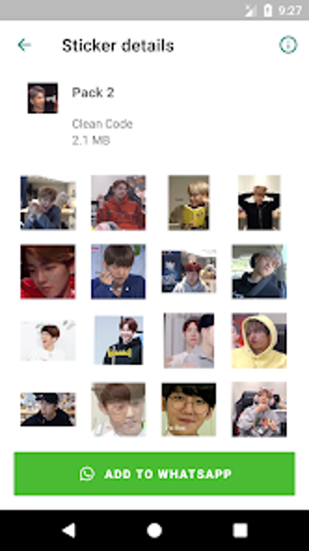 Stickers KPOP - KoreanPop para Android - Descargar