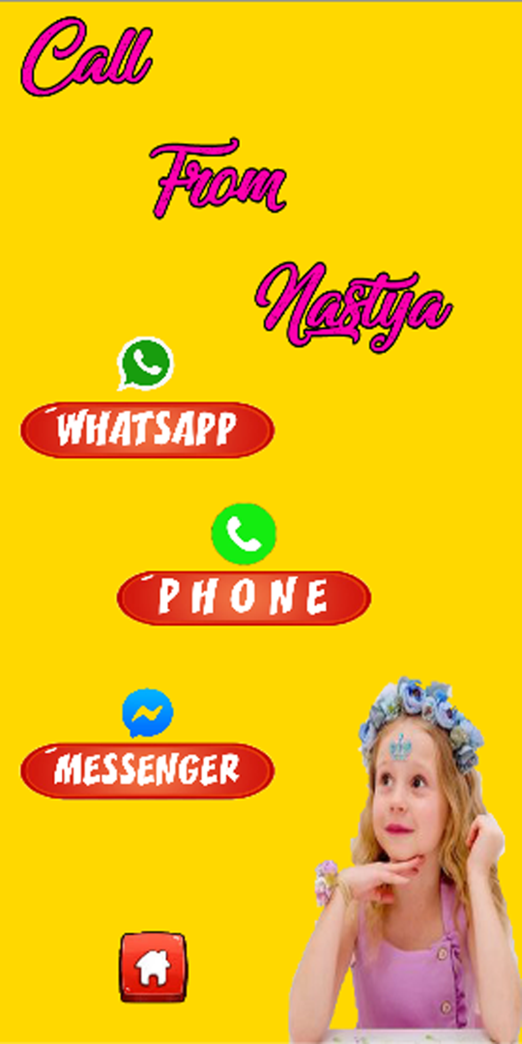 Nastya Call NOW : Fake Call 2021 for Android - Download