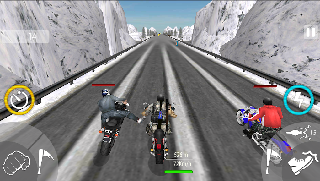Moto Cross Madness: Crazy Bike Attack Game para Android - Descargar
