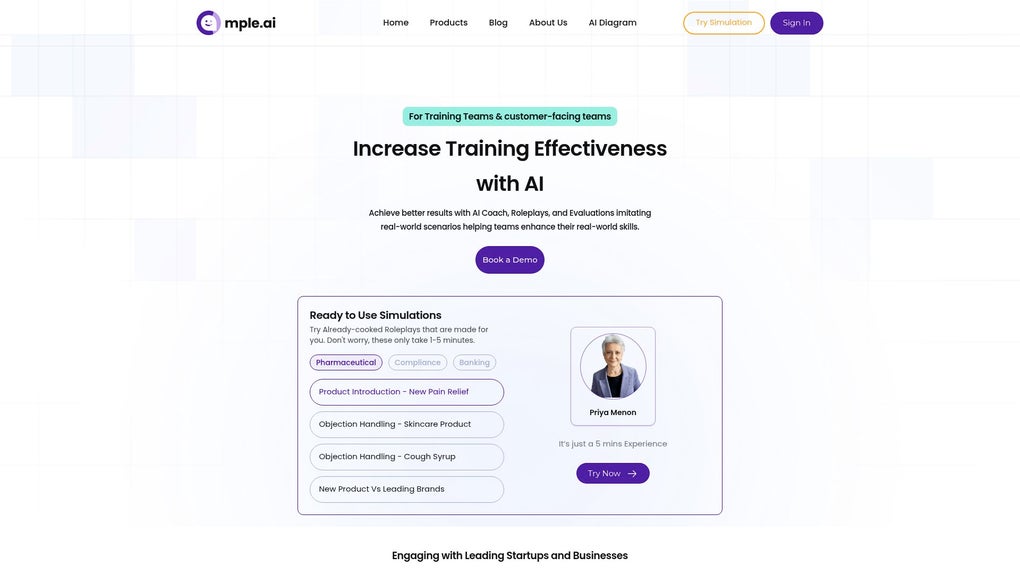 mple para AI negocios: evaluación, características y casos de uso