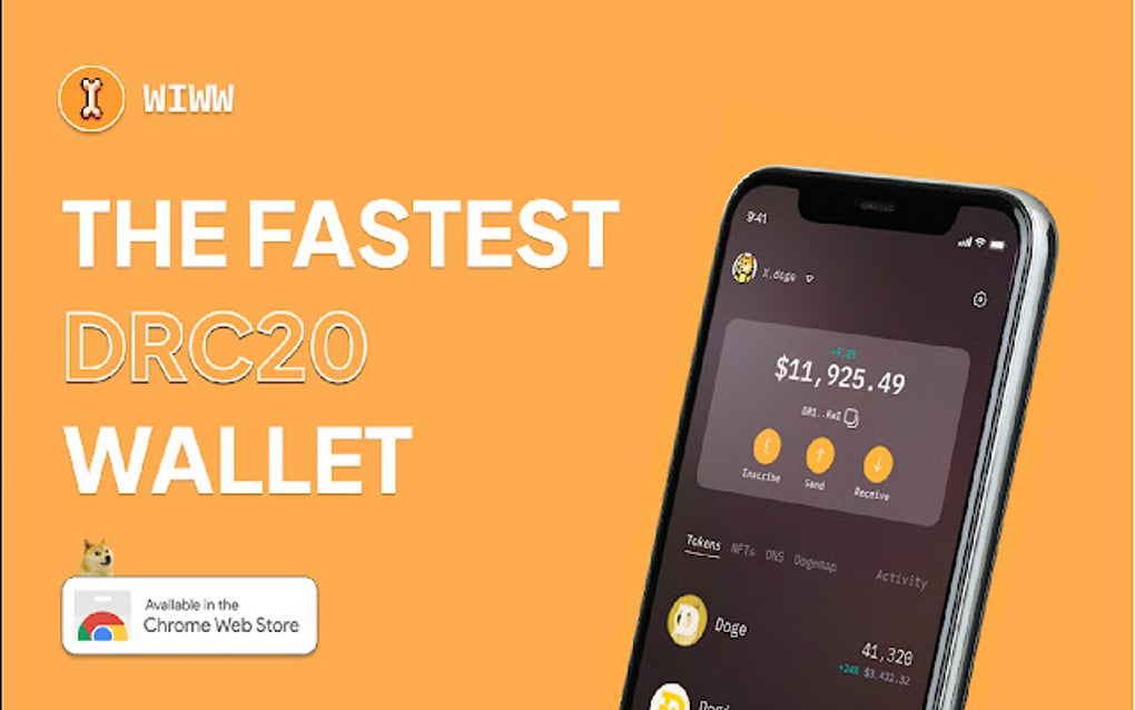 WIWW DRC20 Wallet Google Chrome 용 - 확장 프로그램 다운로드