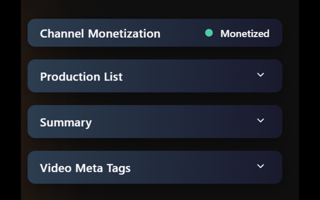 VFI YouTube Channel Monetization Checker Google Chrome 용 - 확장 프로그램 다운로드