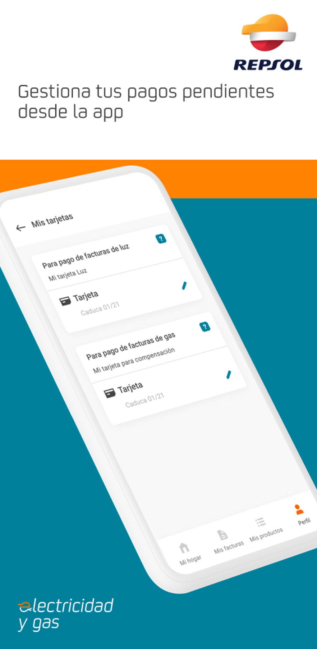 Repsol Vivit - Área Cliente de luz y gas para Android - Descargar