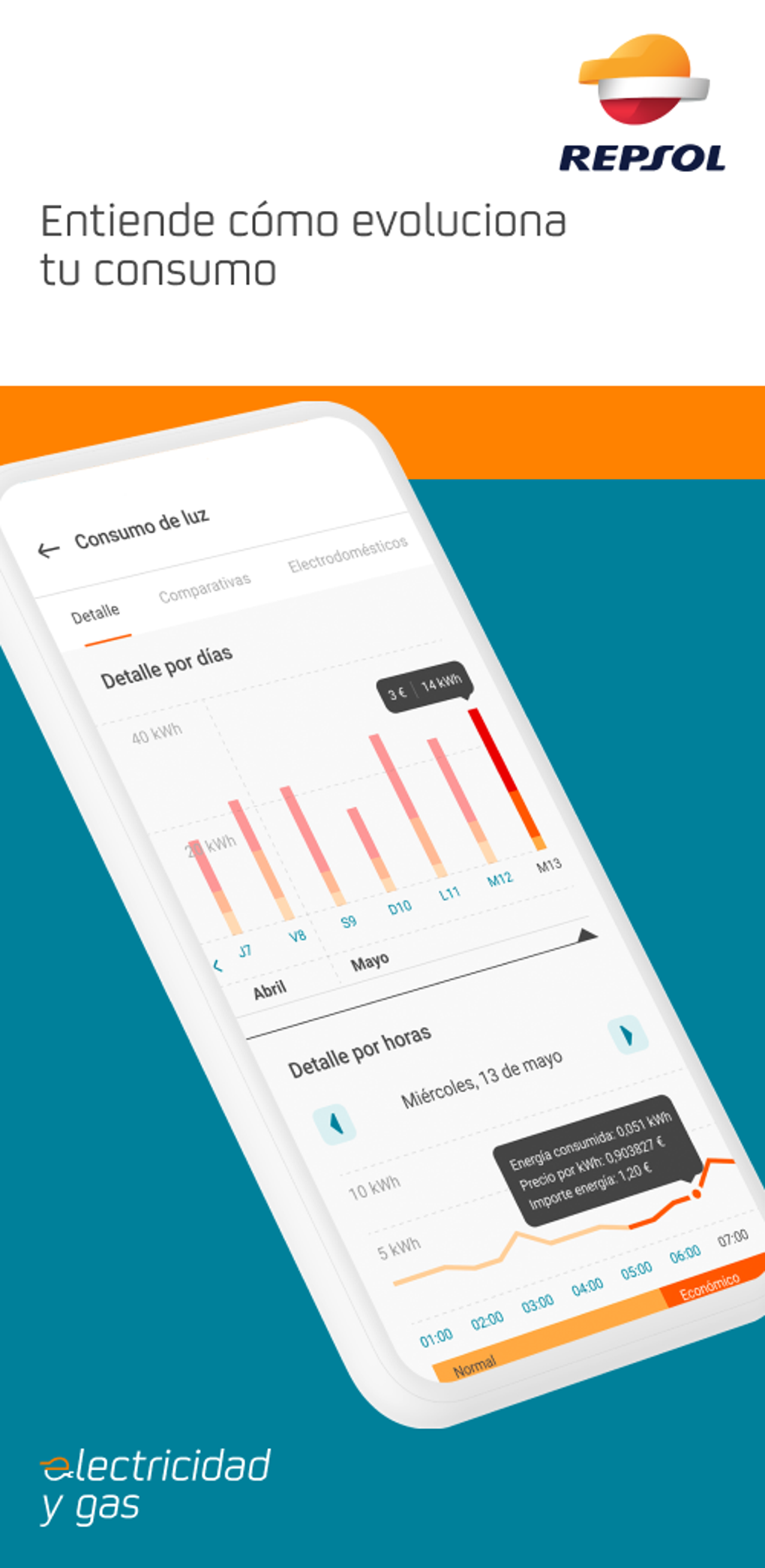 Repsol Vivit - Área Cliente de luz y gas para Android - Descargar
