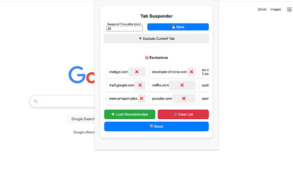 TabSentinel Tab Suspender for Google Chrome - Extension Download