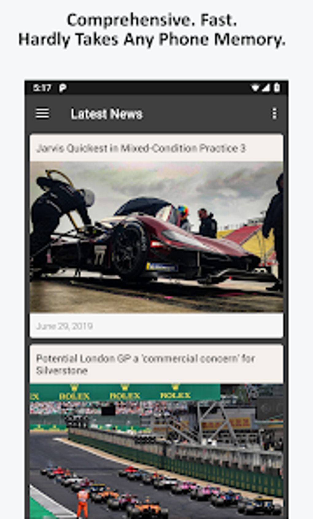 Formula Racing News APK para Android - Descargar