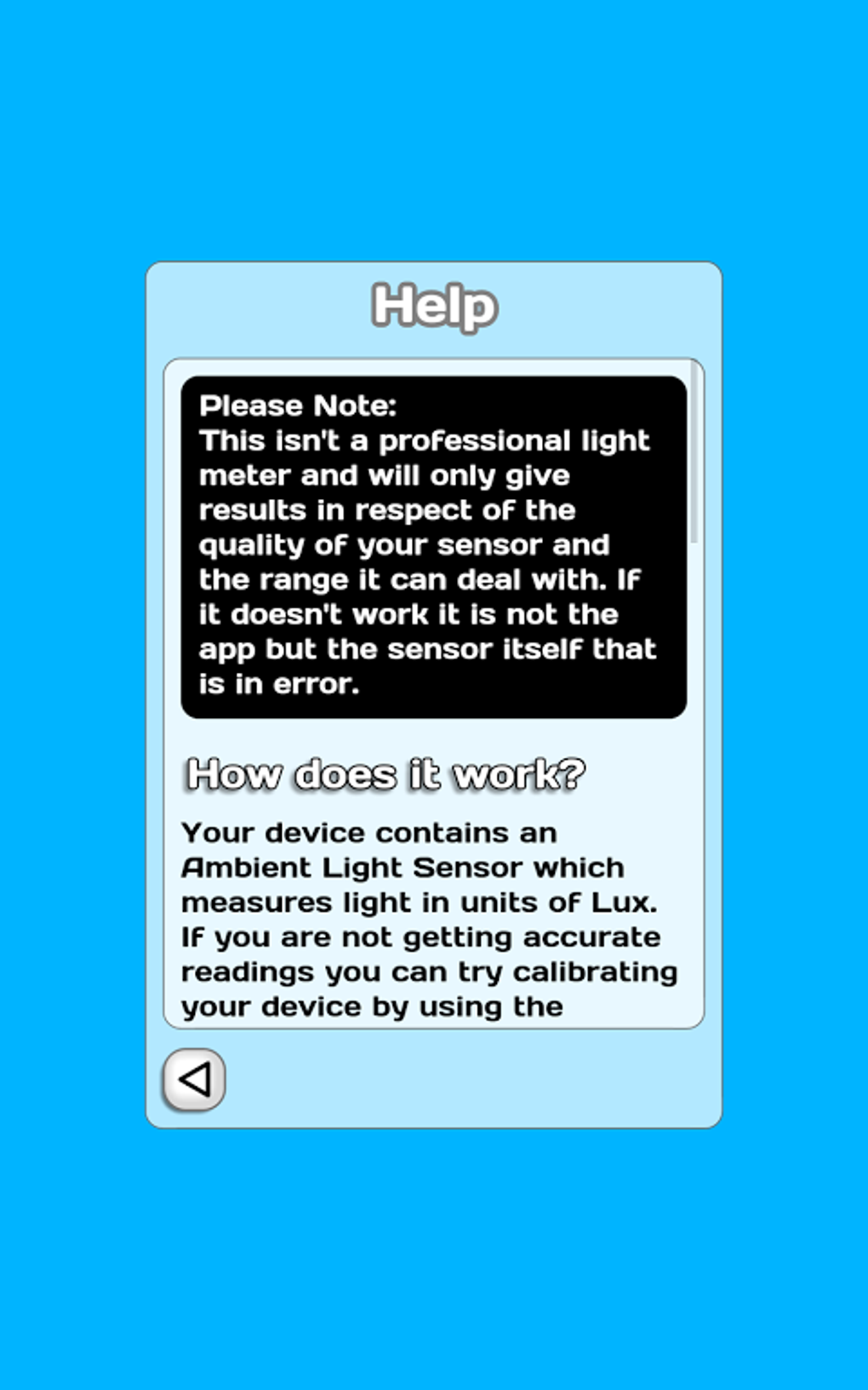 Lux Meter APK for Android - Download
