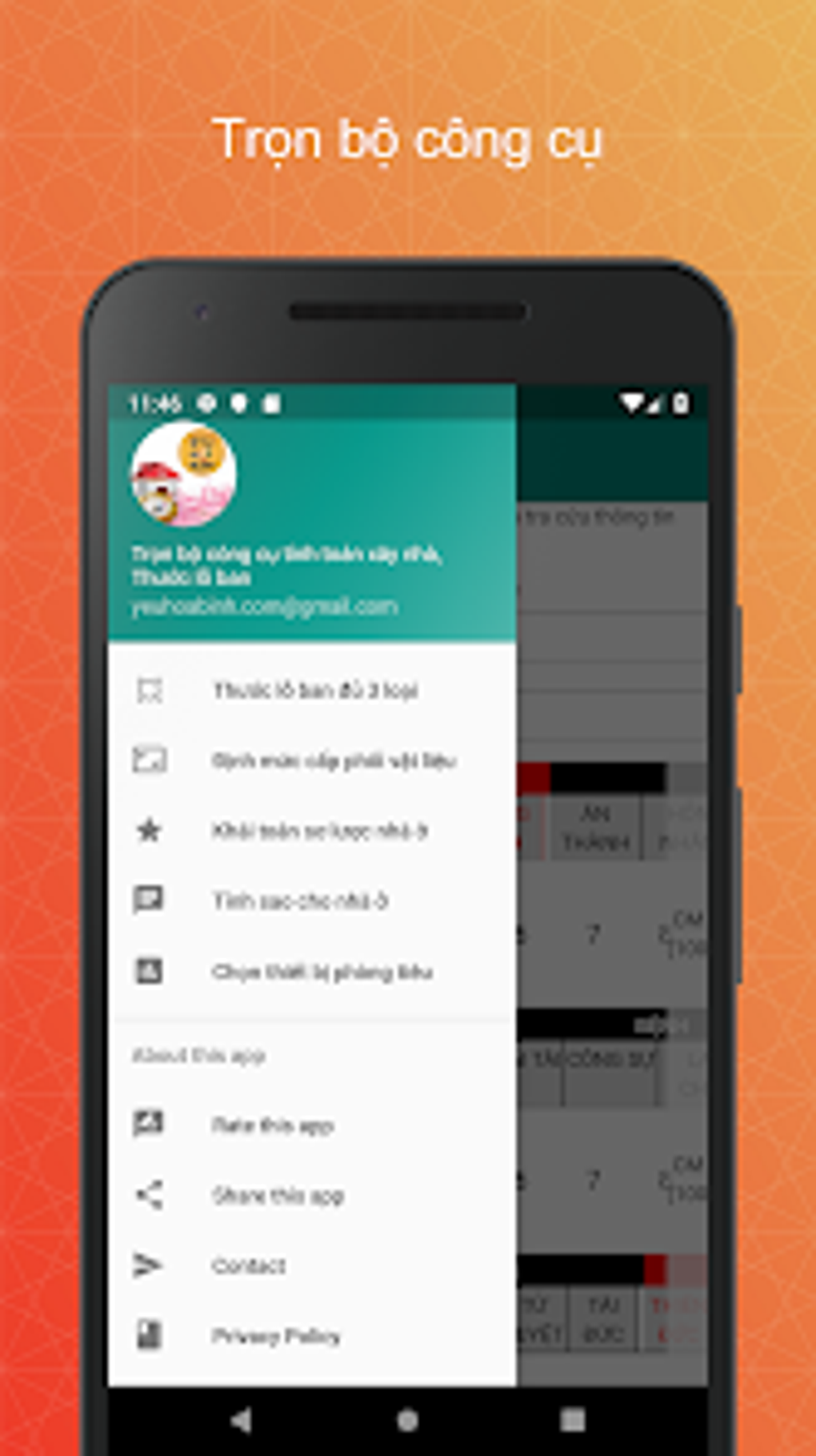 Trọn bộ xây nhà Thước lỗ ban for Android - Download