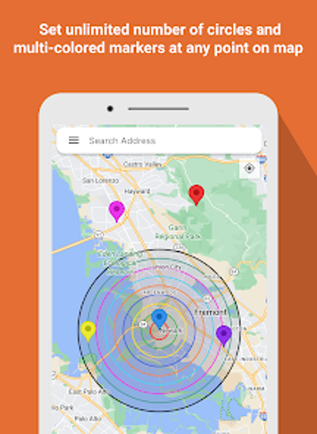 Radius Around Me for Android - Download