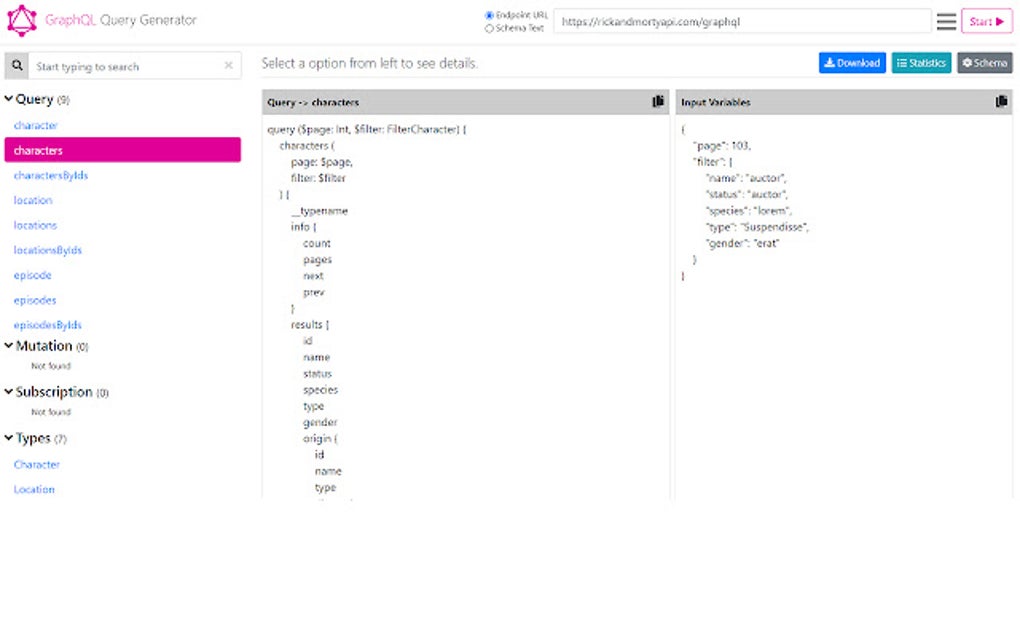 Graphql Query Generator for Google Chrome - Extension Download Graphql Query Generator for Google Chrome - Extension Download