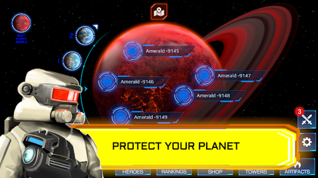 Planet TD Tower Defense Game for Android - Download