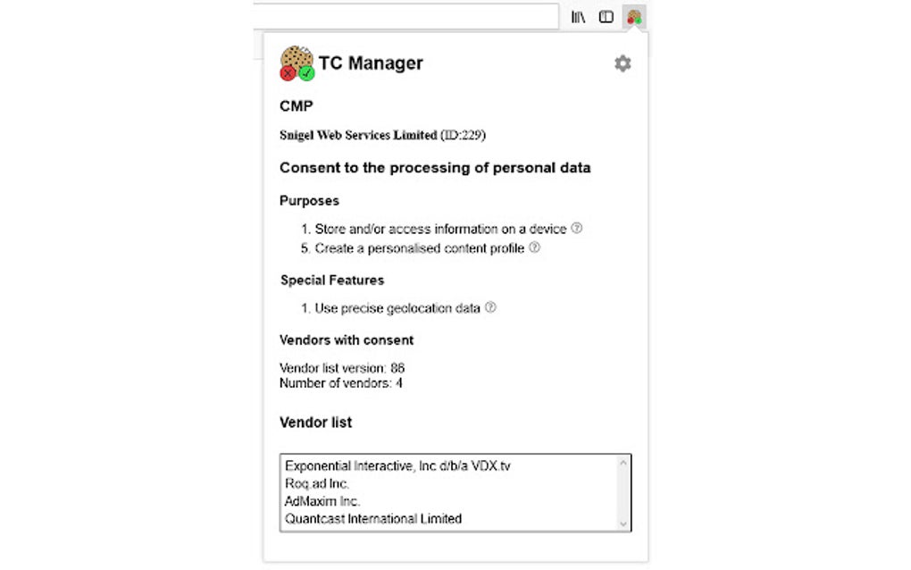 TC Manager for Google Chrome - Extension Download