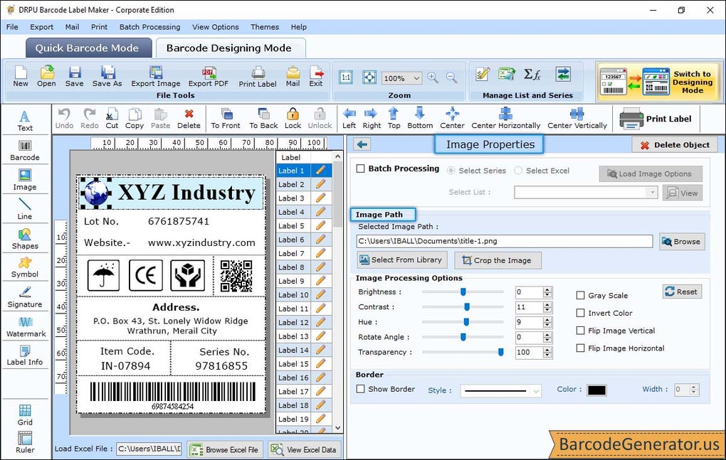 Windows Corporate Barcode Maker Tool - İndir