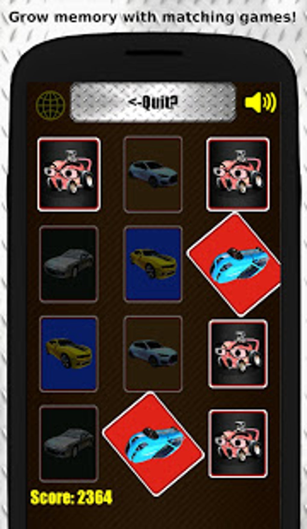 Autorama: Free Memory Automobile Car Matching Game APK для Android ...