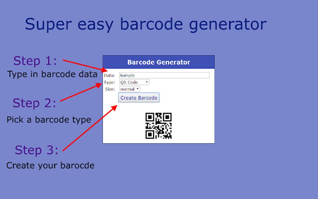 Barcode Generator для Google Chrome - Расширение Скачать