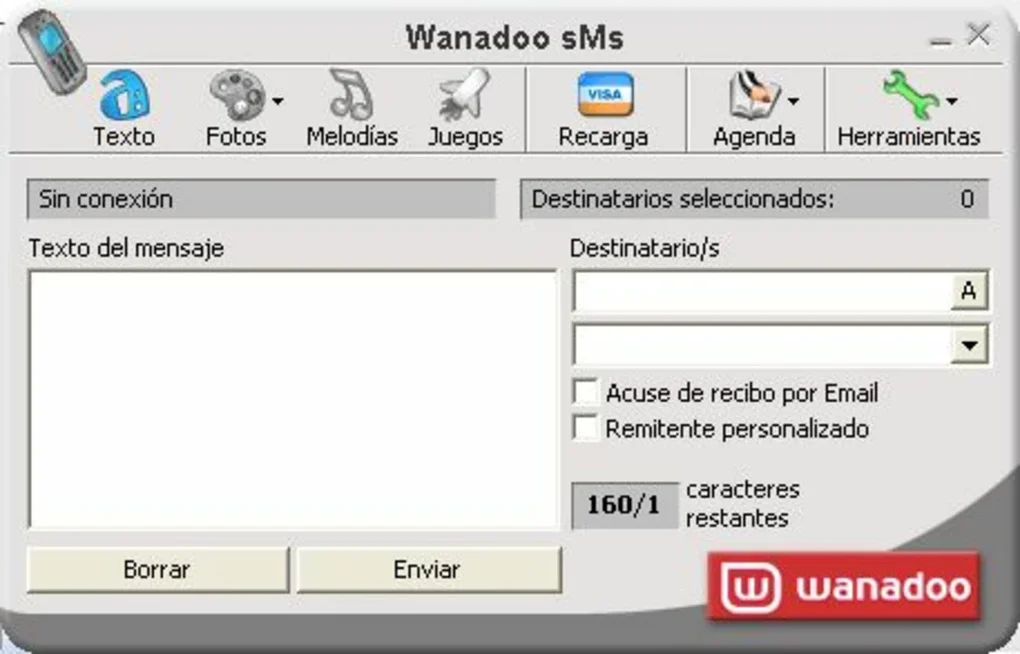 Wanadoo sMs - Download