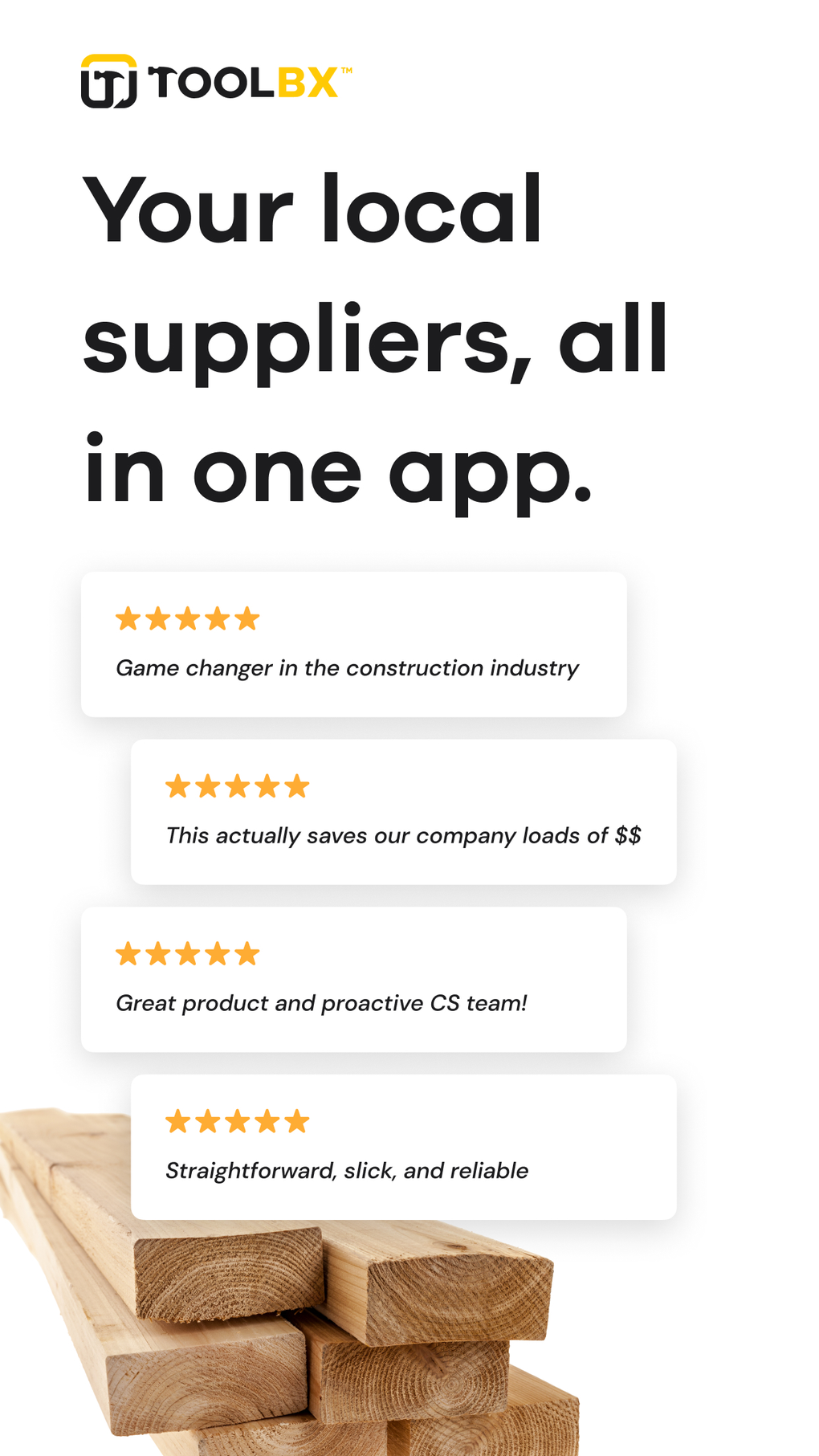 TOOLBX: Building Materials para iPhone - Descargar