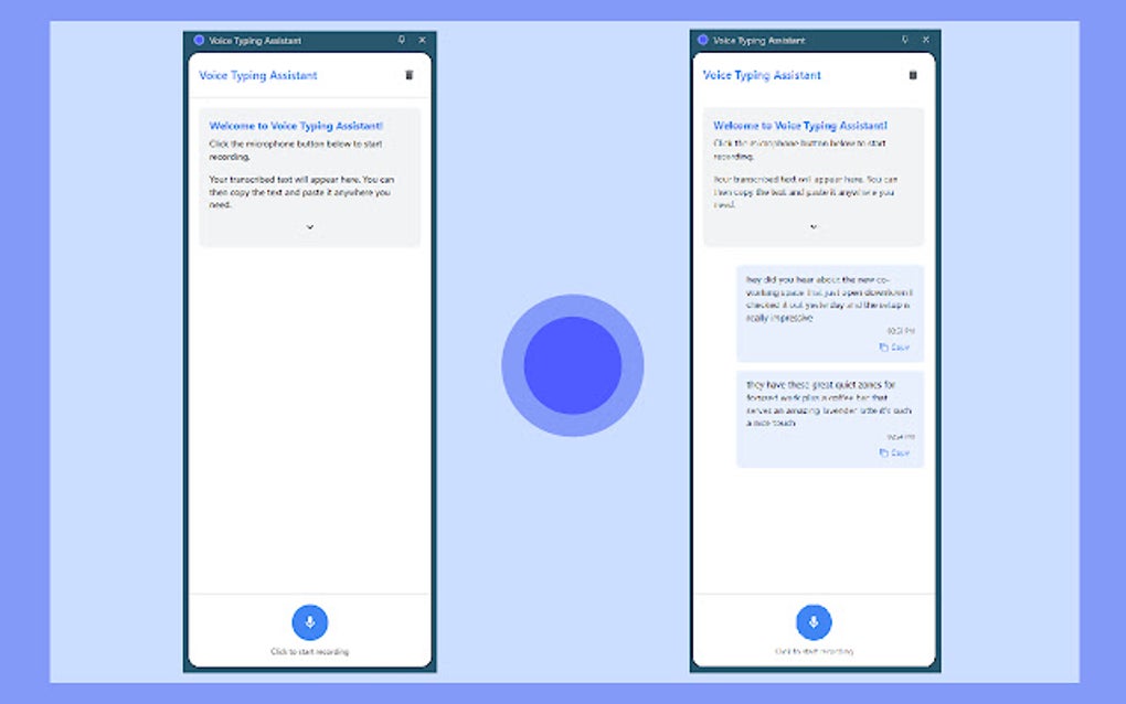 Voice Typing Assistant Google Chrome 용 - 확장 프로그램 다운로드