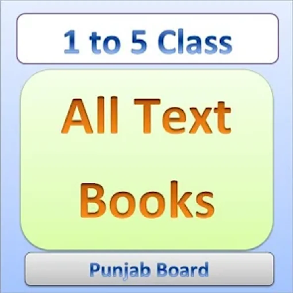 Text Books For Class 1 To 5 Android 
