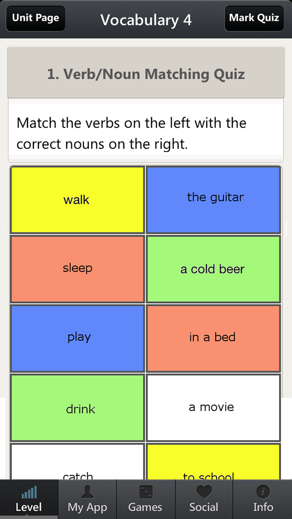 The English Learning Lounge for iPhone - Download
