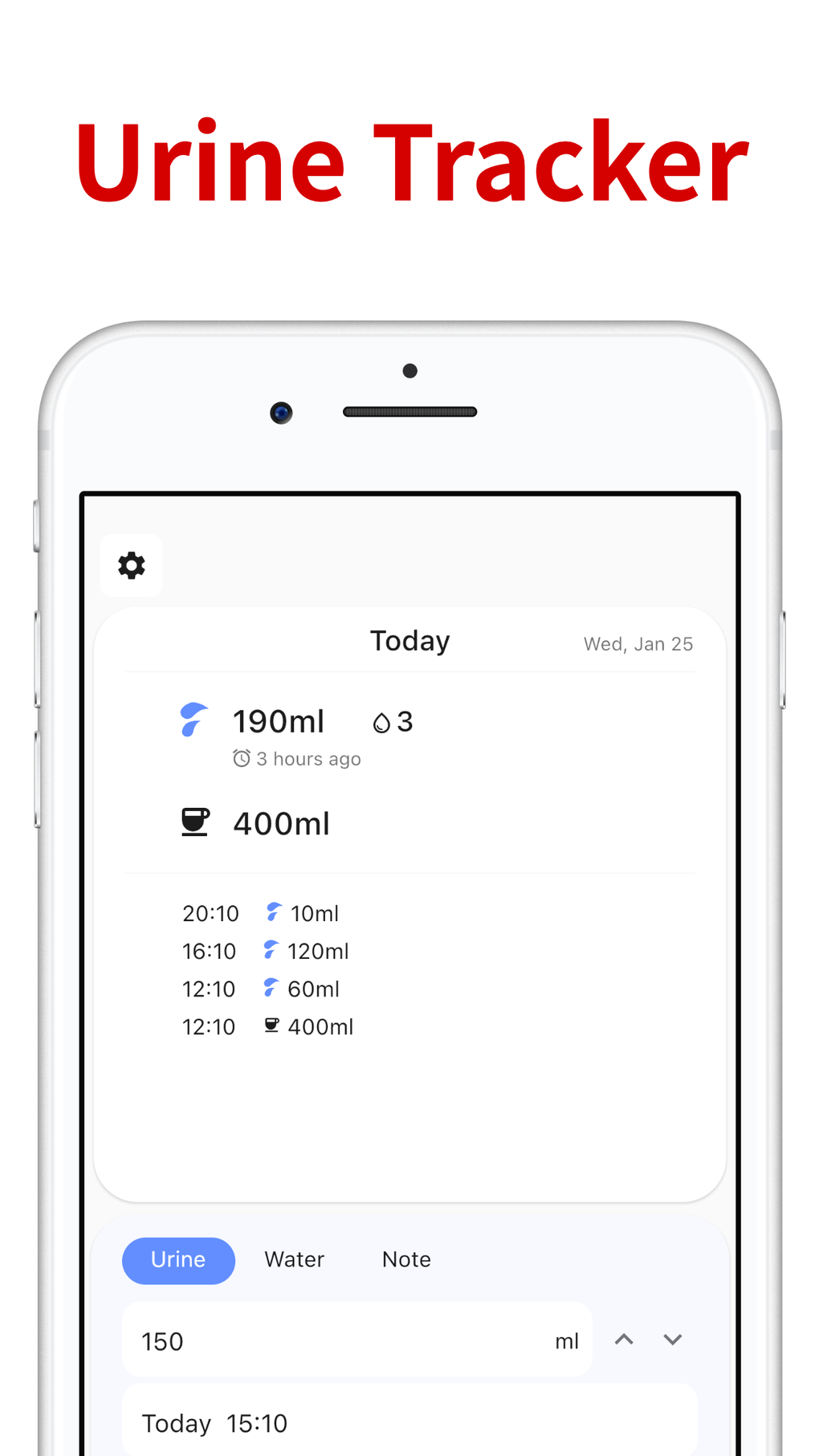 Urine Tracker: Urinote for iPhone - Download