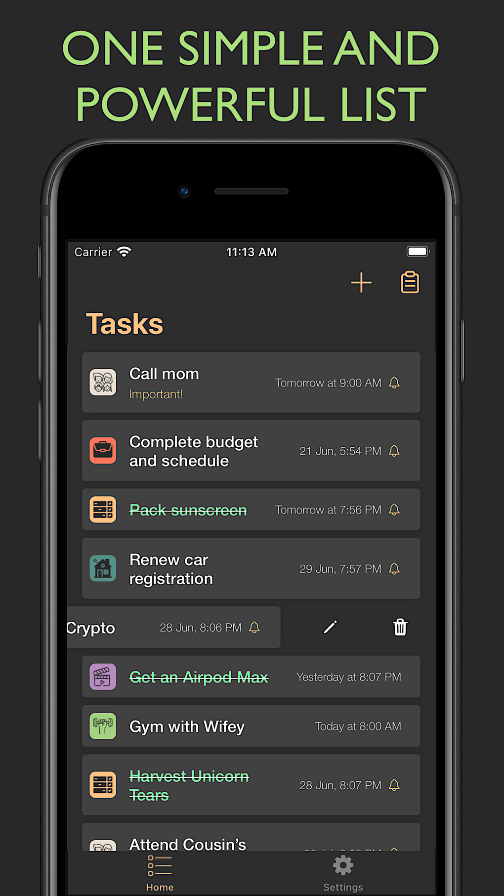 To Do list: Daily Planner для iPhone — Скачать