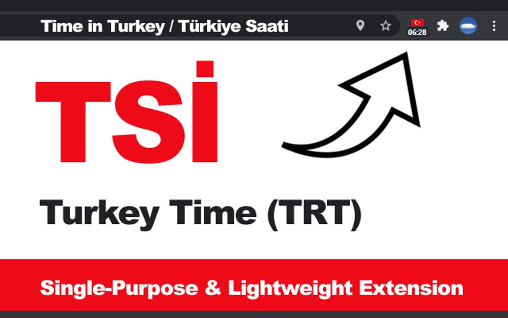 Time in Turkey for Google Chrome - Extension Download