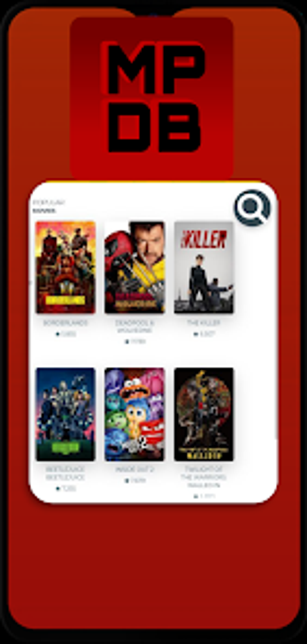 The Movies Plus Data Base สำหรับ Android - ดาวน์โหลด The Movies Plus Data Base สำหรับ Android - ดาวน์โหลด