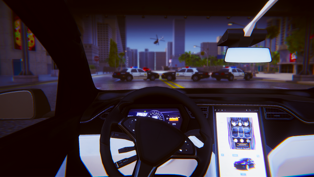 Android için Electric Car Simulator: Tesla Driving - İndir