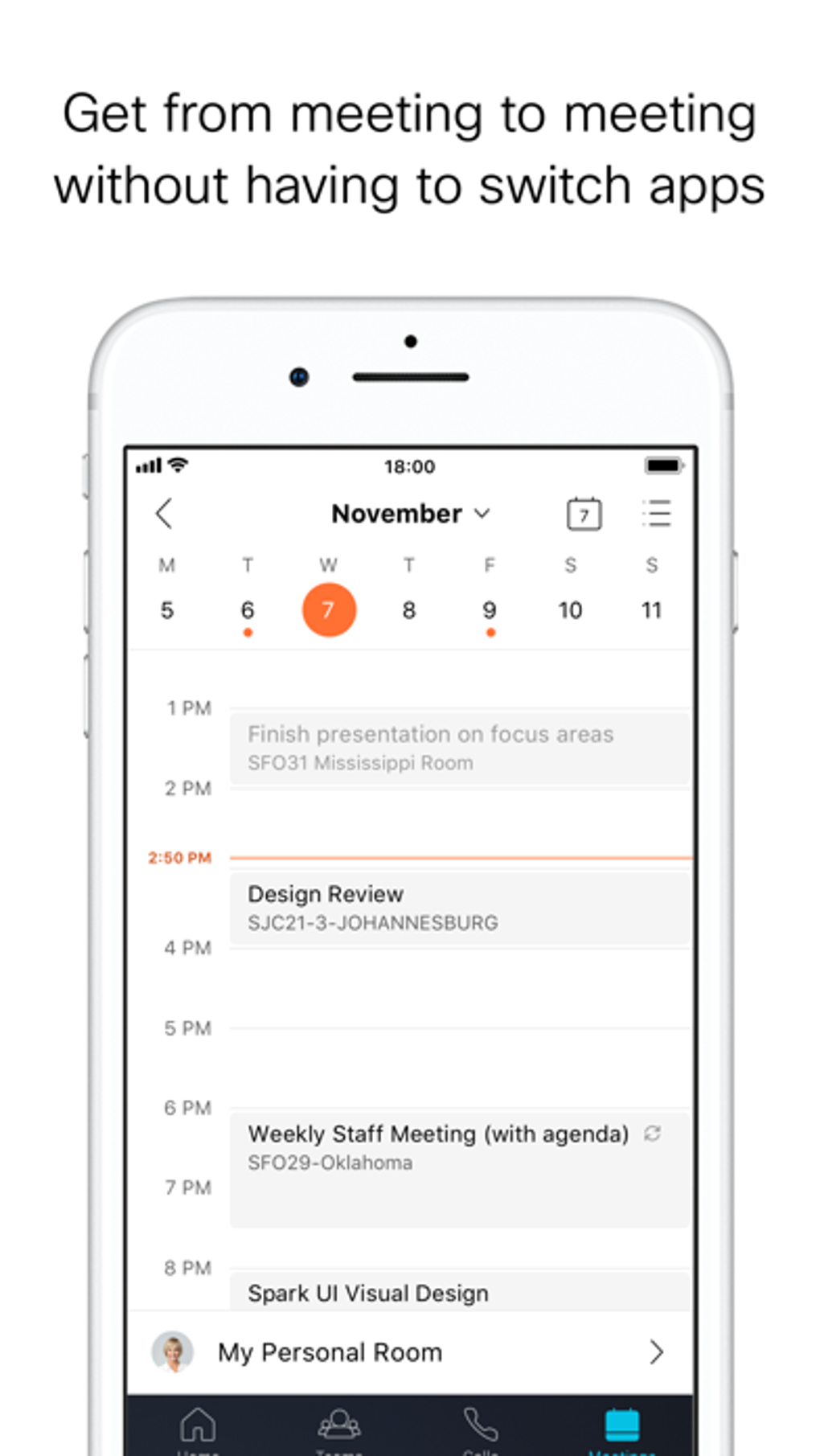 Cisco Webex para iPhone - Descargar