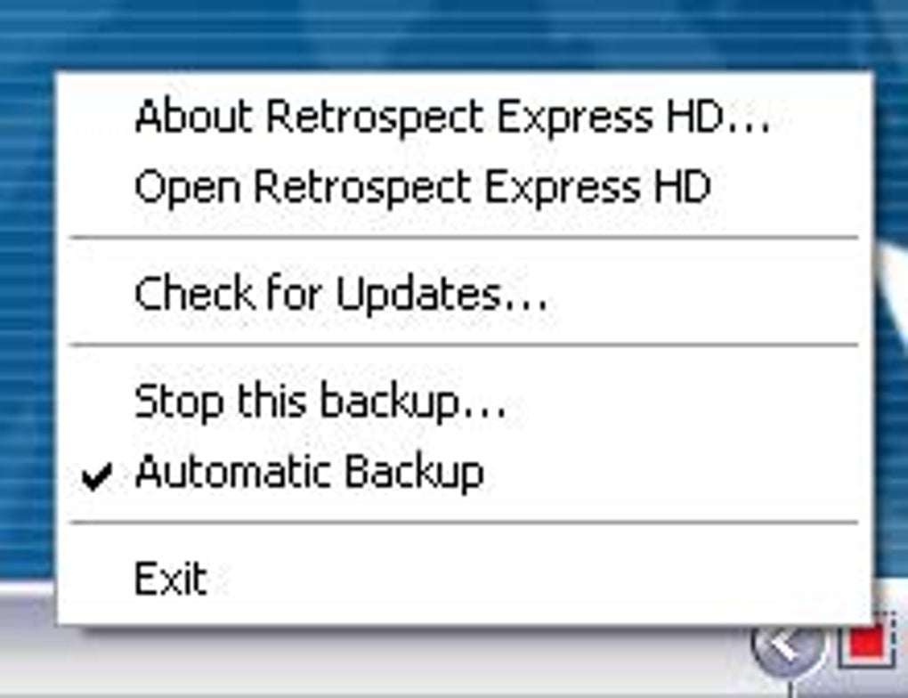 EMC Retrospect Express HD - Download