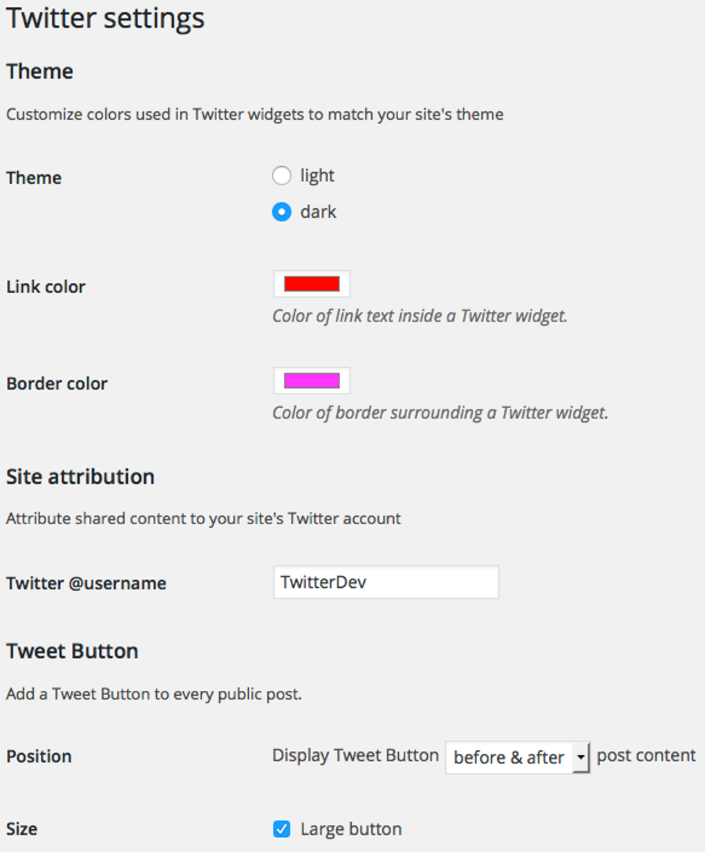 Twitter for WordPress - Download
