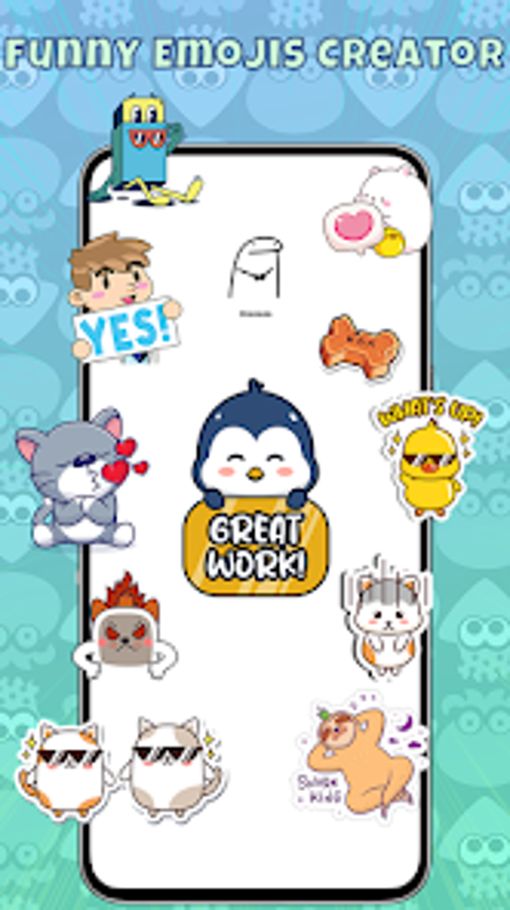 Android 용 Emoji Inventor: Sticker Maker - 다운로드
