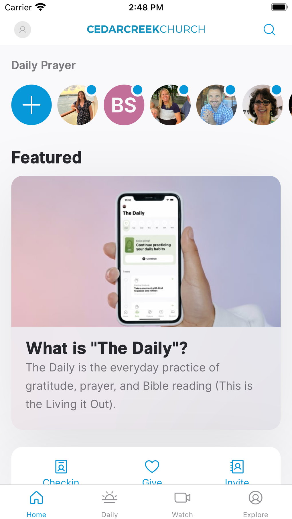 CedarCreek Church App for iPhone - Download