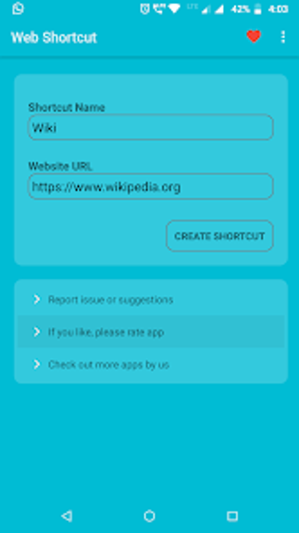 Website Shortcut Maker URL S Para Android Download
