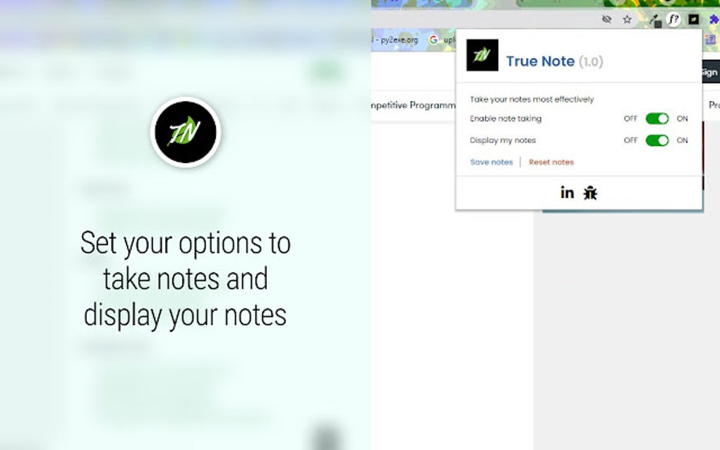 True Note for Google Chrome - Extension Download