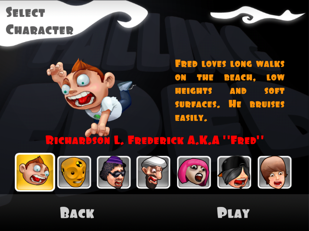 Falling Fred pour iPhone - Télécharger