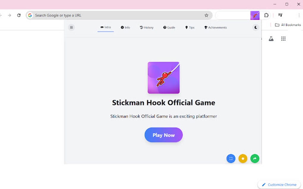 Stickman Hook Official Game cho Google Chrome - Tiện ích mở rộng Tải về