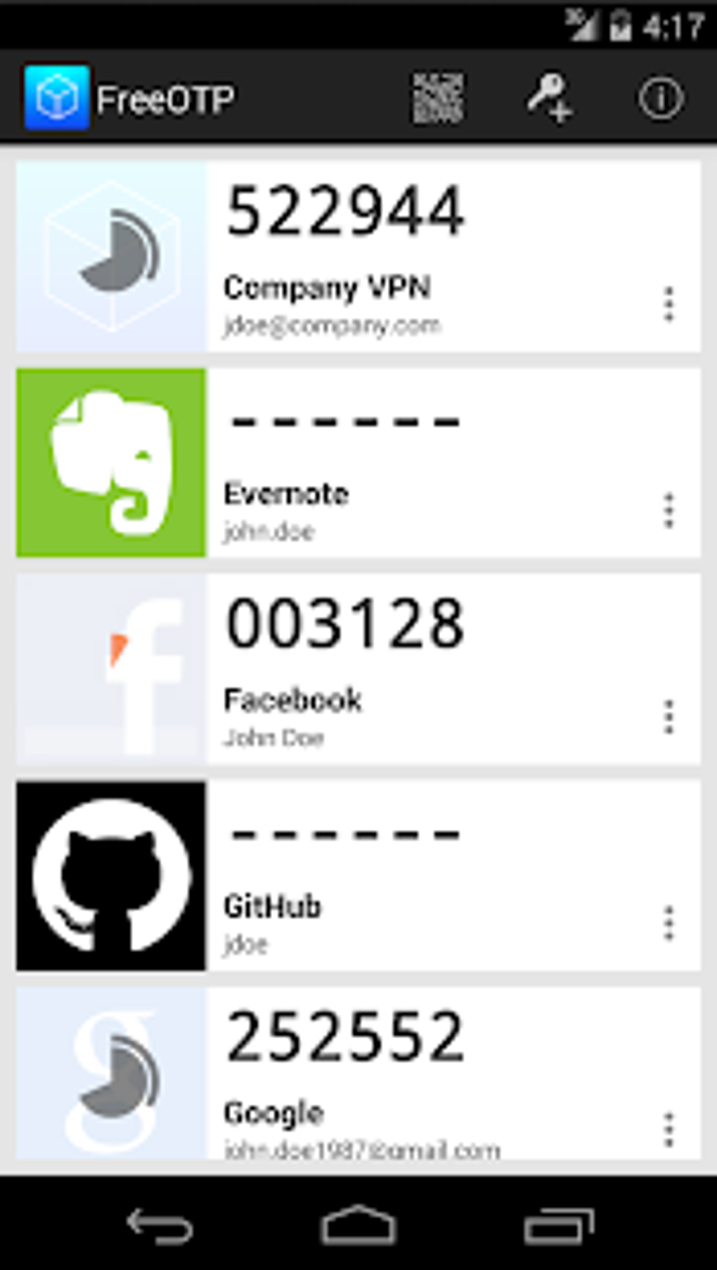 FreeOTP Authenticator APK für Android - Download