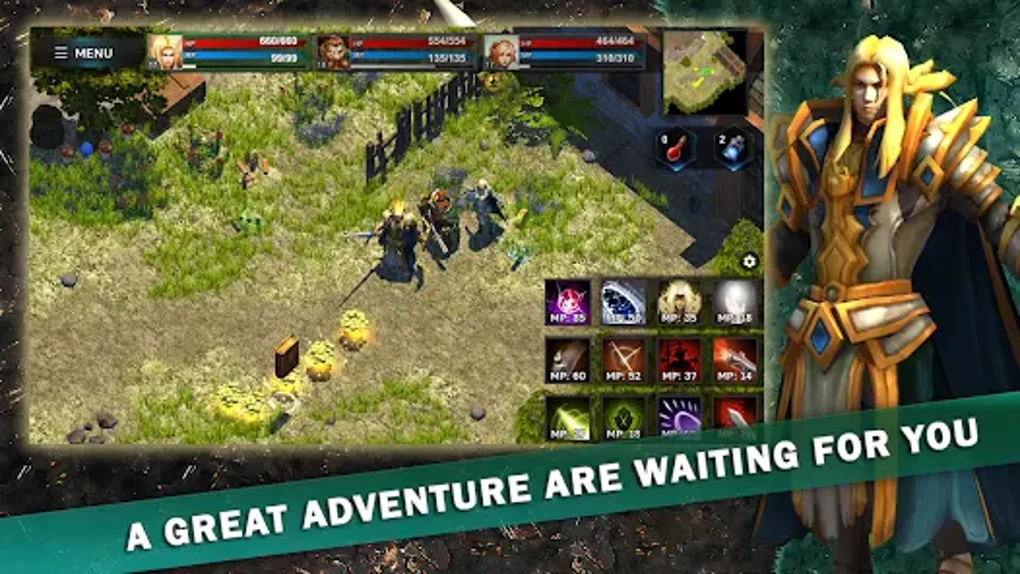 Fantasy Heroes: Epic Raid RPG for Android - Download