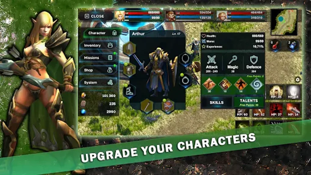 Fantasy Heroes: Epic Raid RPG for Android - Download