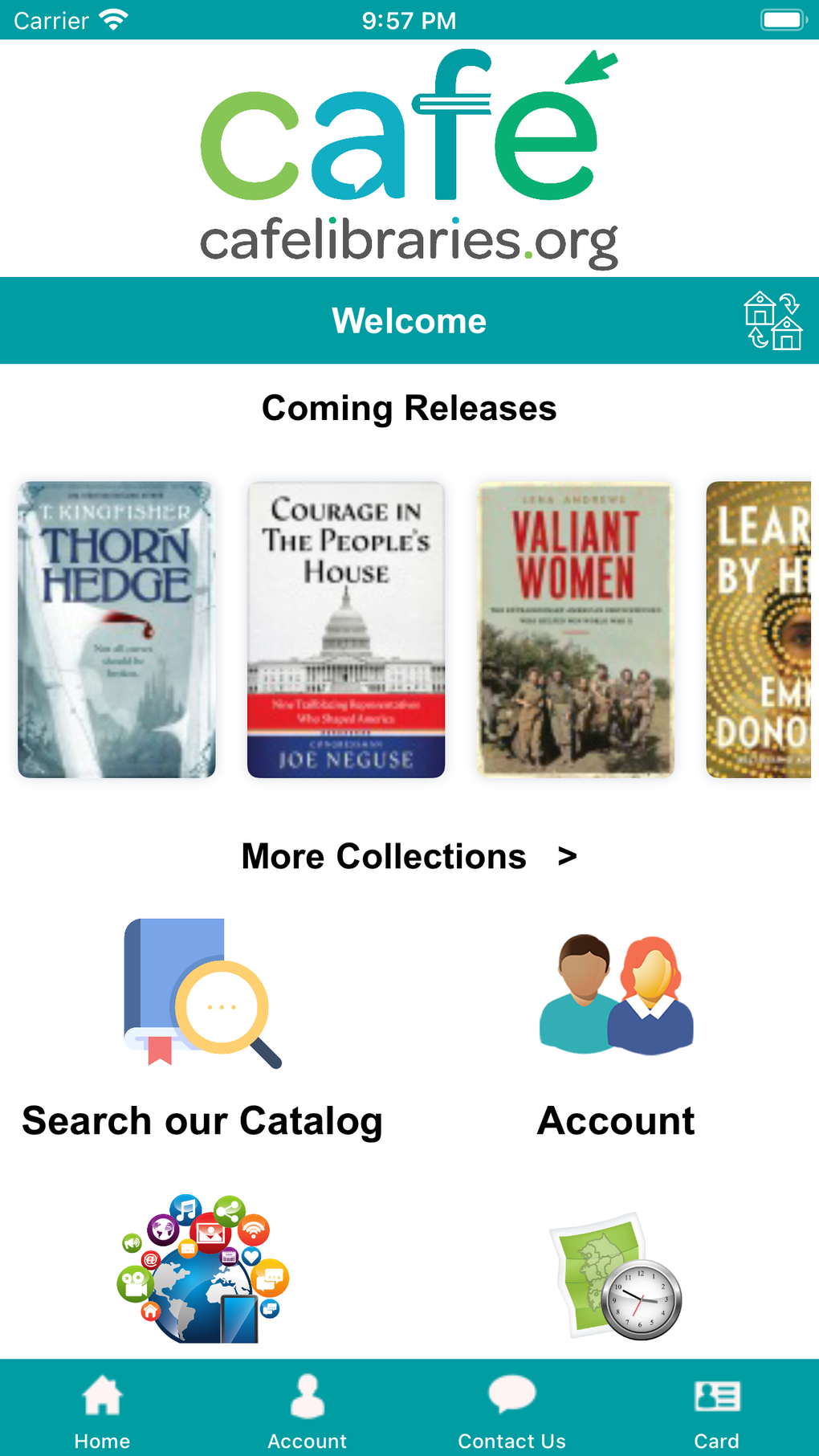 Bridges Library Café Mobile for iPhone - Download