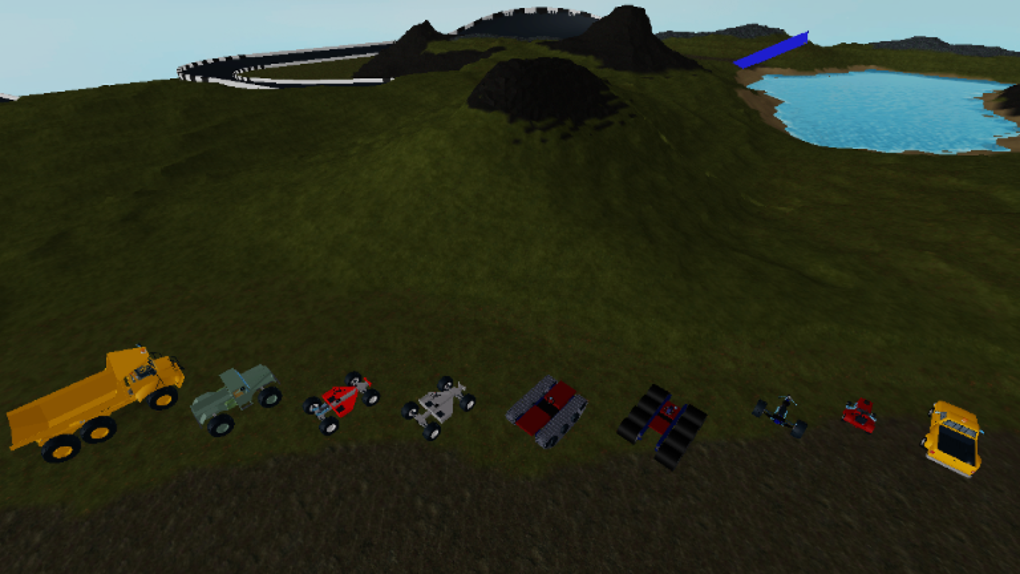 Tracked vehicle suspension and racing tests. ROBLOX 용 - 게임 다운로드