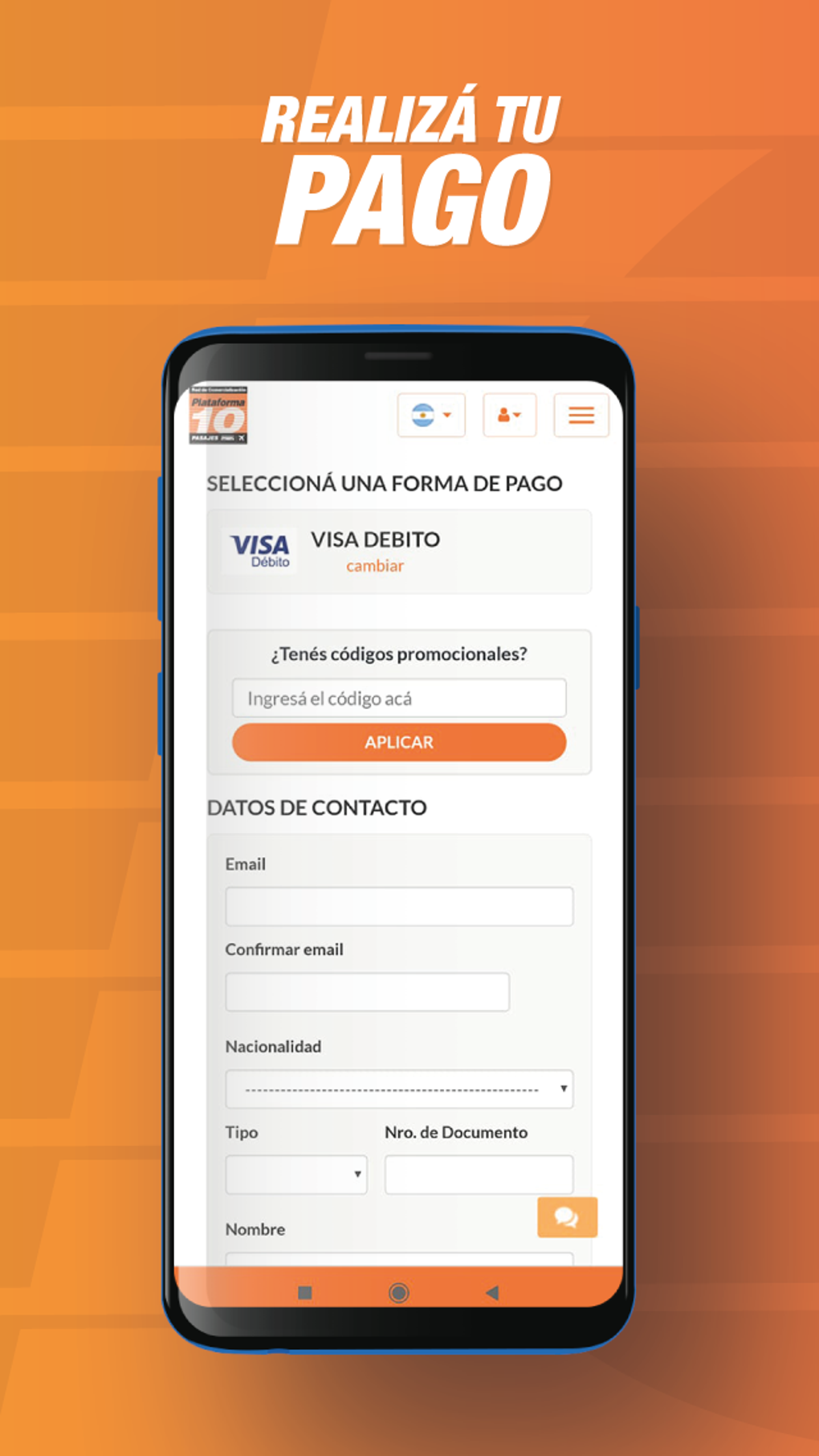 Plataforma 10 para Android - Descargar