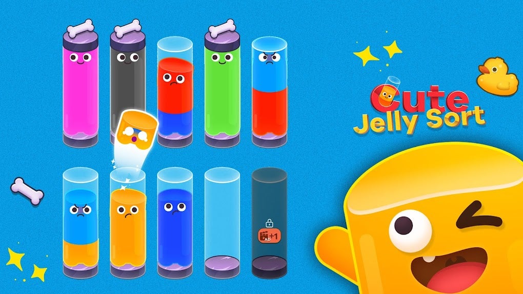 Cute Jelly Sort pour Android - Télécharger