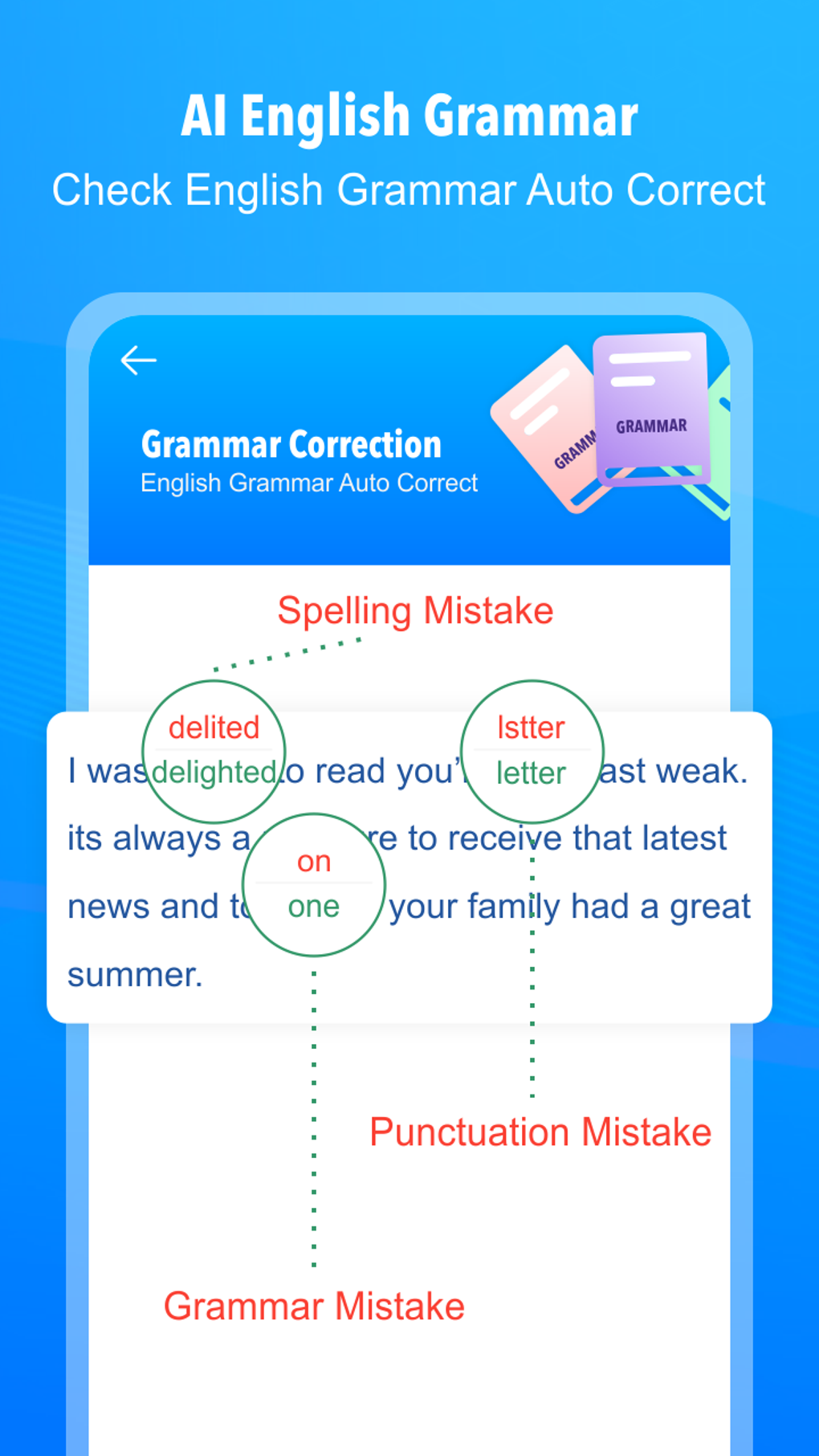 AI Grammar Checker For English Correct Spelling For Android Download