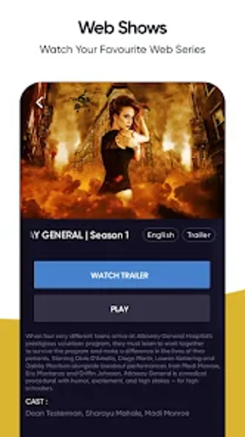 OTT TV - Shows Movies Watch para Android - Descargar