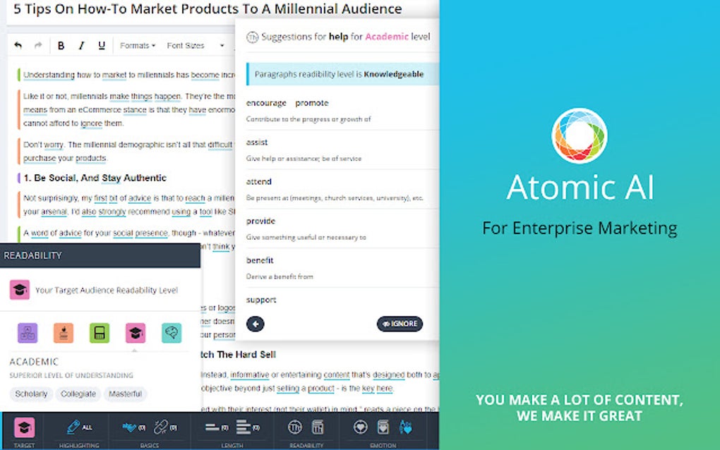 Atomic AI for Google Chrome - Extension Download