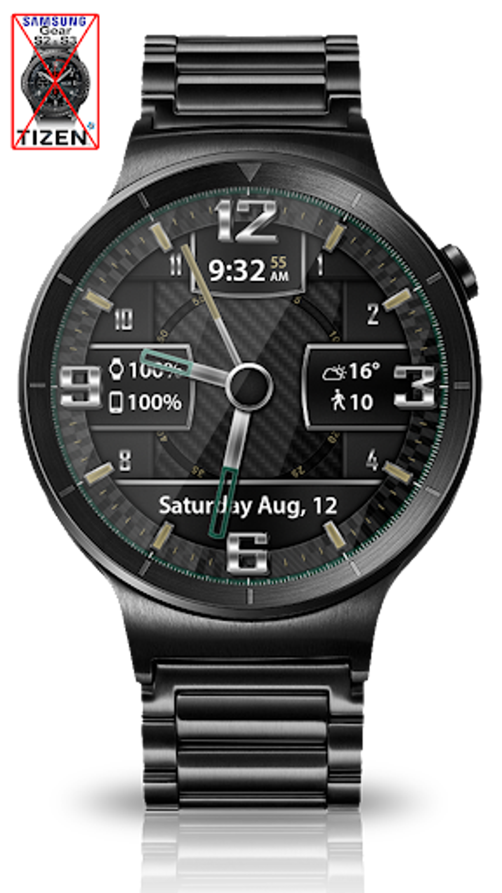 Carbon Fiber HD Watch Face APK for Android - Download